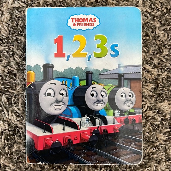 Other | Thomas And Friends Childrens Board Book 1 2 3s Roughly 4x6 Inch ...